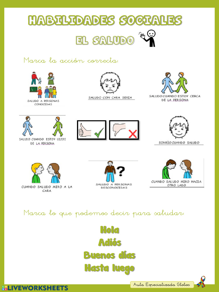 Habilidades Sociales Ejercicios | PDF