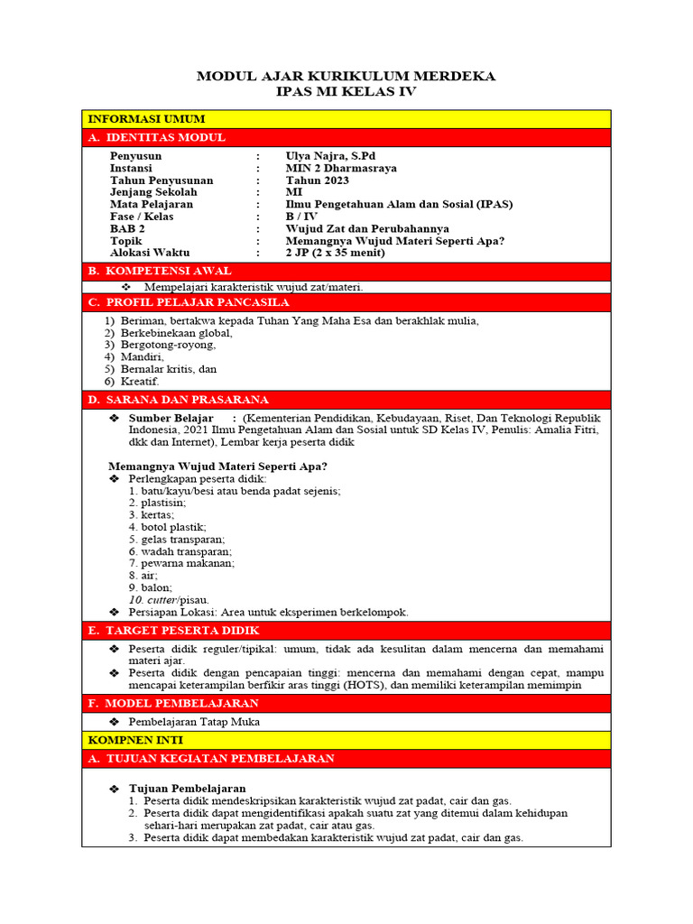 Modul IPAS 2 JP | PDF