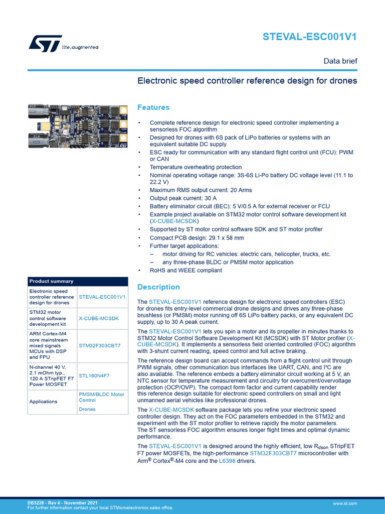 Steval-Esc001v1 230905 042937 | PDF | Electrical Engineering | Electricity