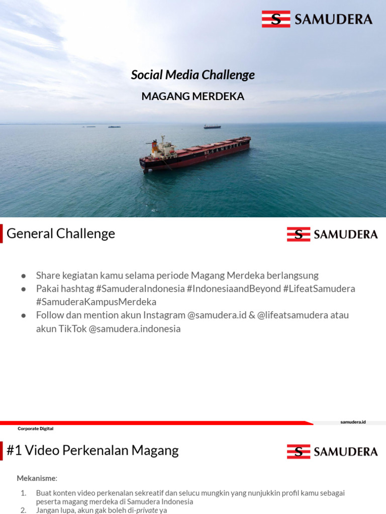 Magang Merdeka 2023 - Socmed Challenge | PDF