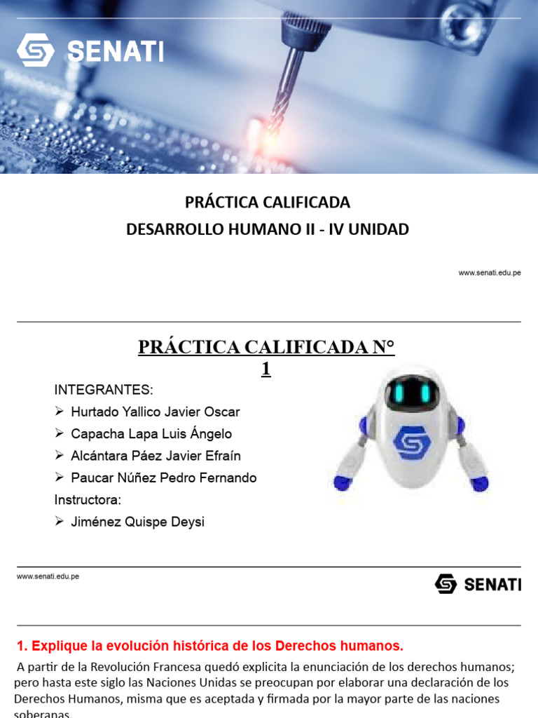 Practica IV Unidad - Desarrollo Humano | PDF | Derechos humanos | Nación