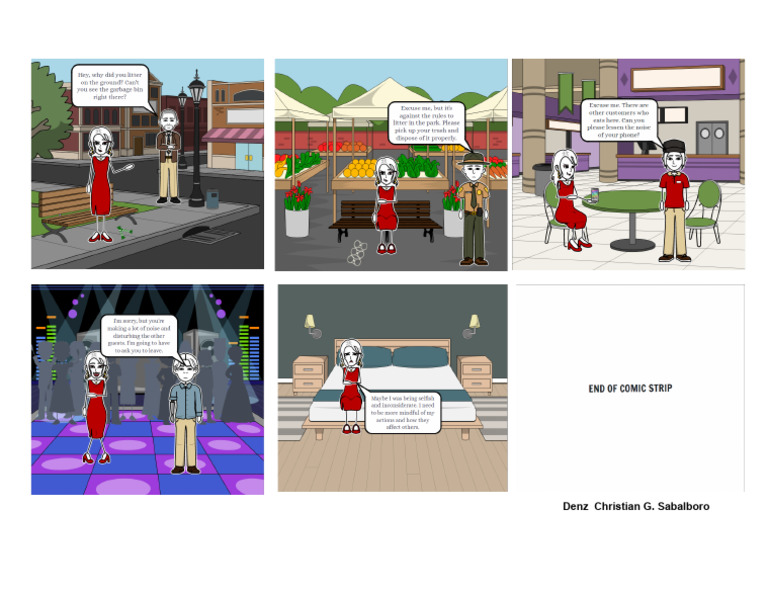 Comic Strip Ucsp | PDF