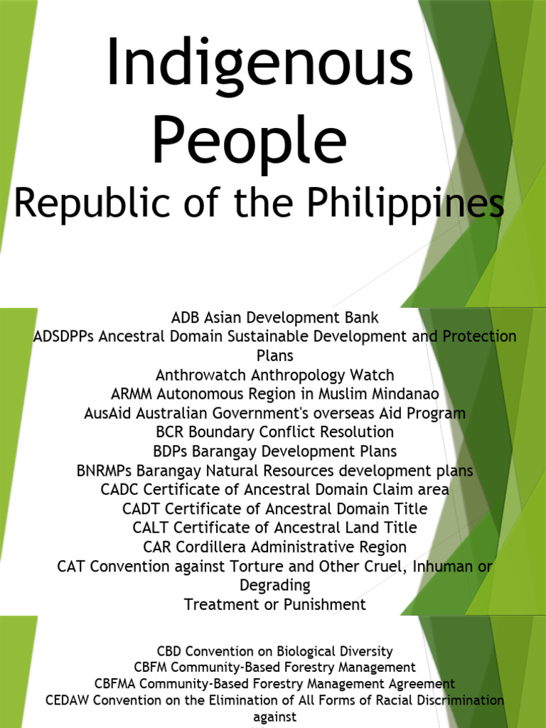 Indigenous People | PDF | Indigenous Peoples | Philippines