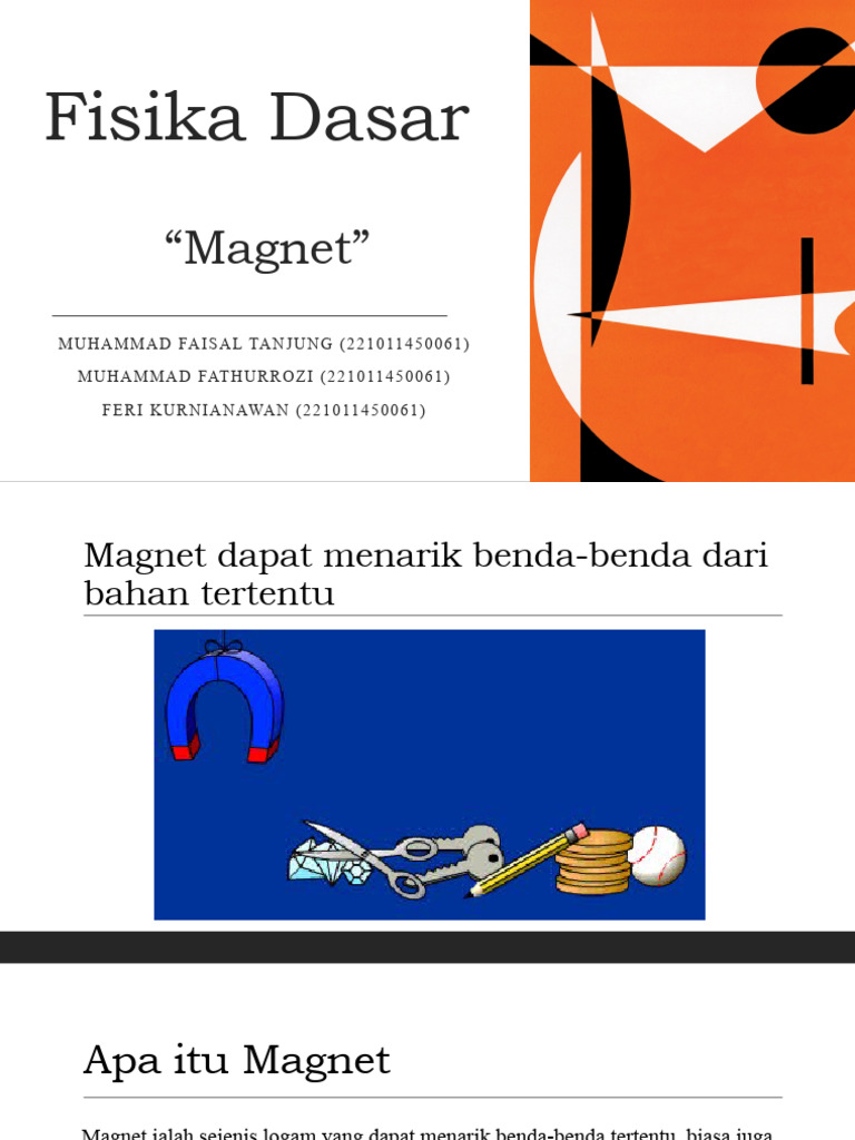 Sifat dan Jenis Magnet dalam Fisika | PDF