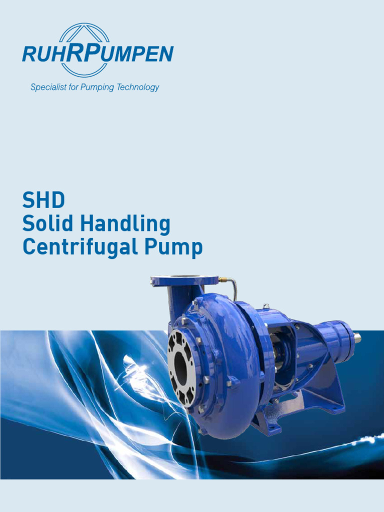 Pump SHD | PDF | Pump | Bearing (Mechanical)