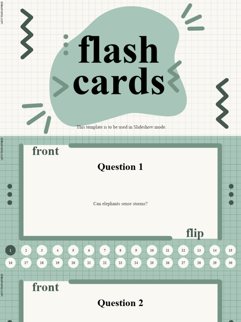 Simple Flashcards SlidesMania | PDF | Computing | Software