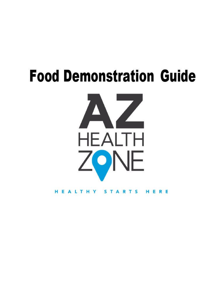 SNAP Food Demo Guide | PDF | Vegetables | Food Energy