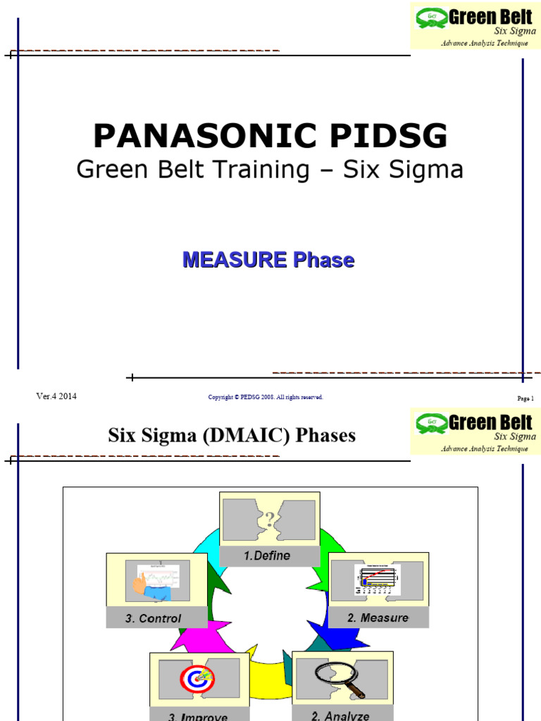 2 - Measure Phase Sindna | PDF | Six Sigma | Business Process