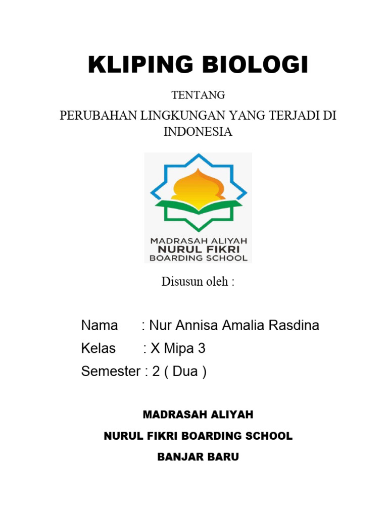 Kliping Biologi Caca.. | PDF