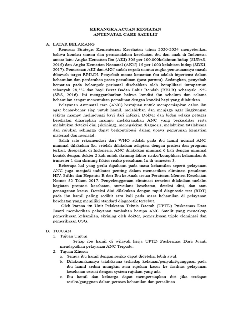 Kak Anc Satelit | PDF