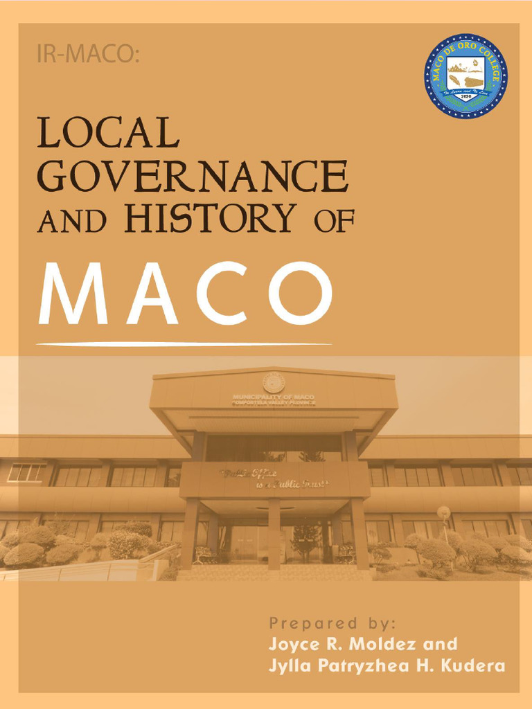 IR Maco Local Governance and History of Maco | PDF | Learning