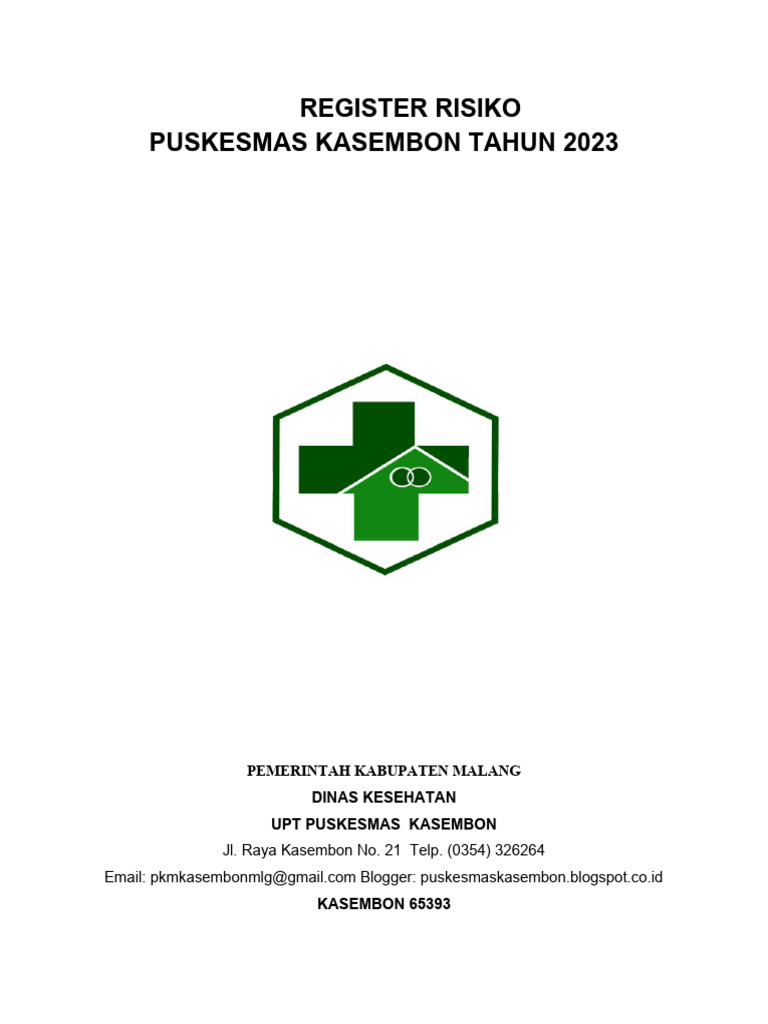 Register Resiko 2023 | PDF