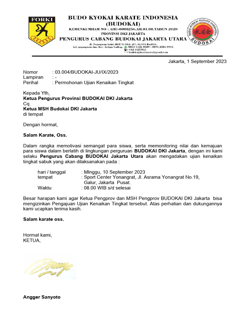 Surat Permohonan UKT | PDF