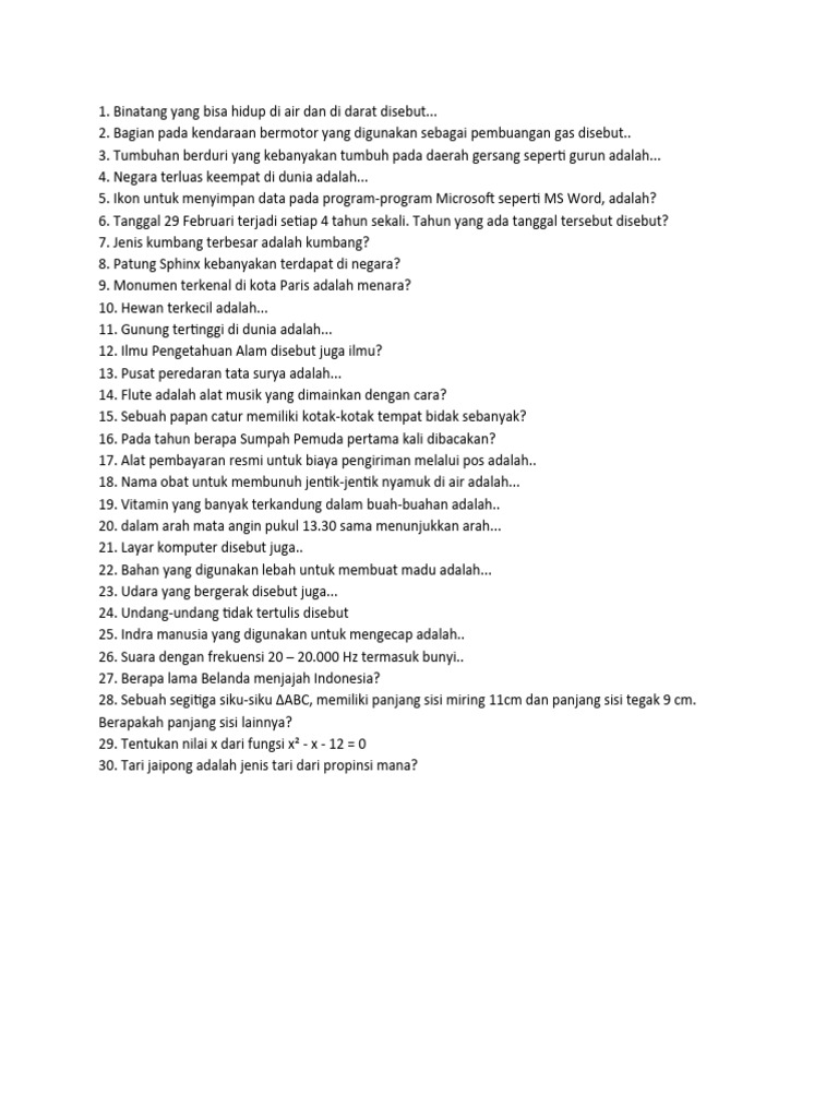 Soal1 Kangmas Nimas Fix1 | PDF | Perjalanan | Dewasa Muda