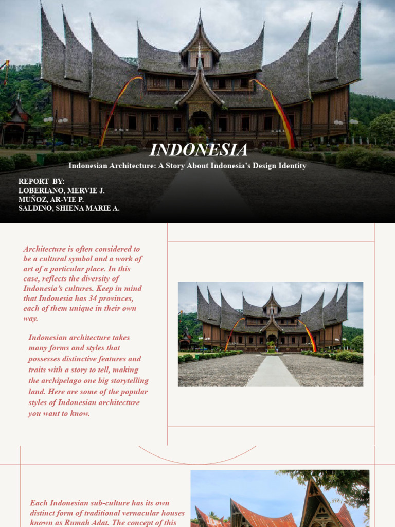 Indonesia Architecture 2sem | PDF | Indonesia