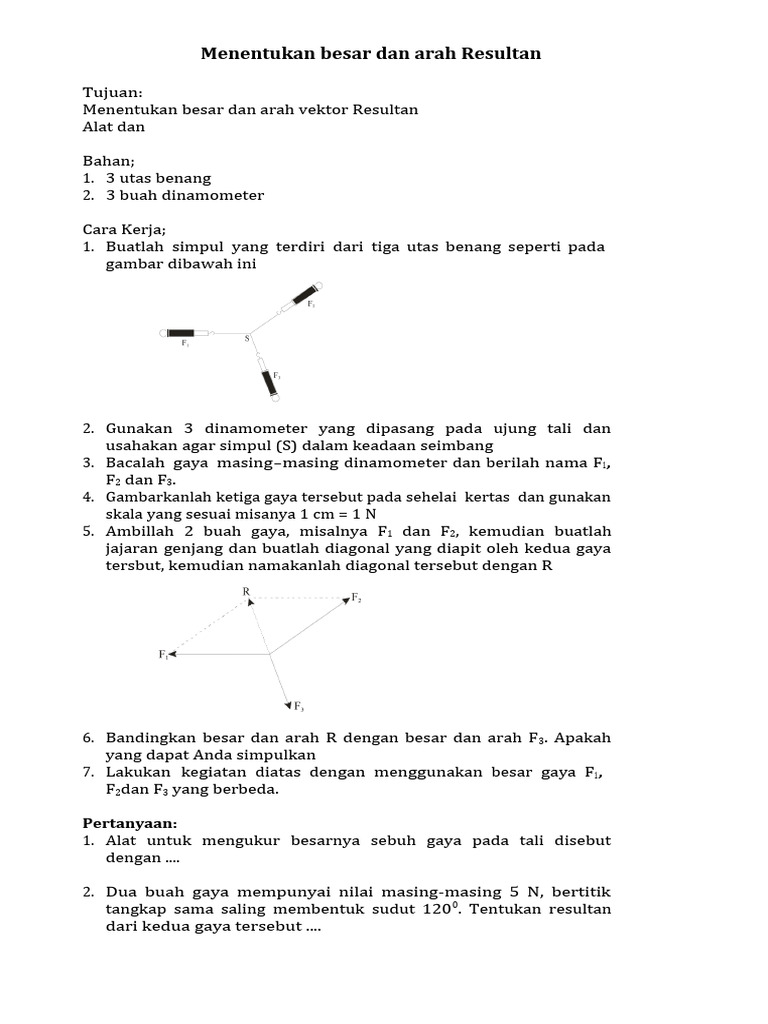 LKPD Vektor | PDF | Metode & Bahan Ajar