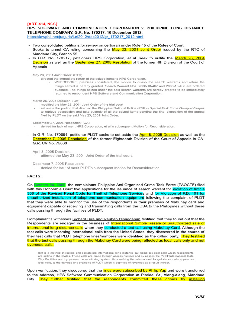 Property Law - WK 2-4 Case Digests | PDF | Mortgage Law | Search Warrant