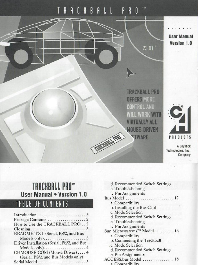 CH Products DT225 Manual V1.0 | PDF