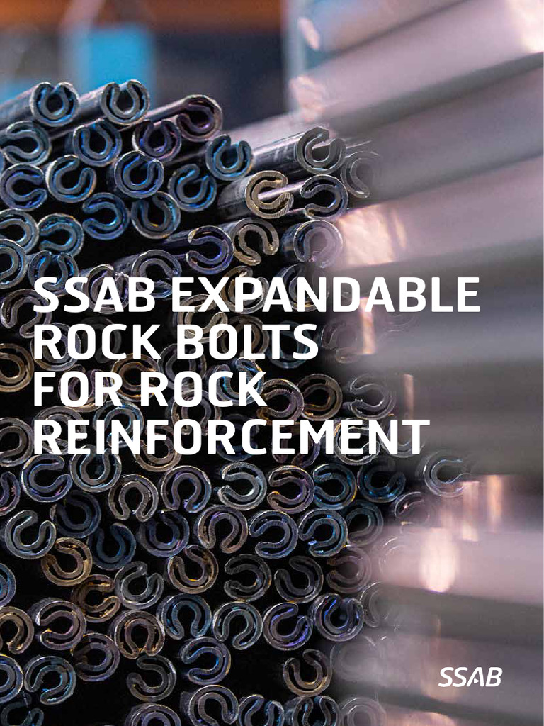 1041ENSSAB Expandable Rock Bolts For Rock Reinforcementv12022 | PDF ...