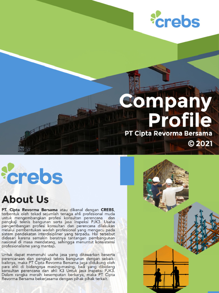 Company Profile CREBS - 2021 (Edited) | PDF