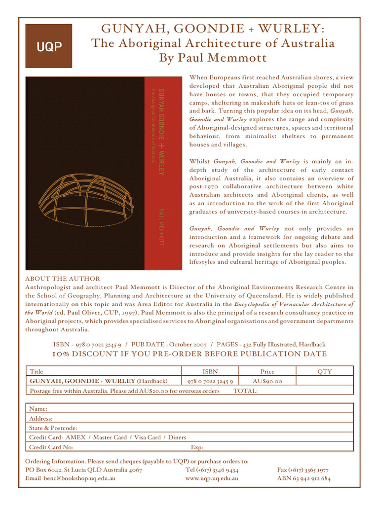 GUNYAH GOONDIE WURLEY The Aboriginal Arc | PDF | Australia