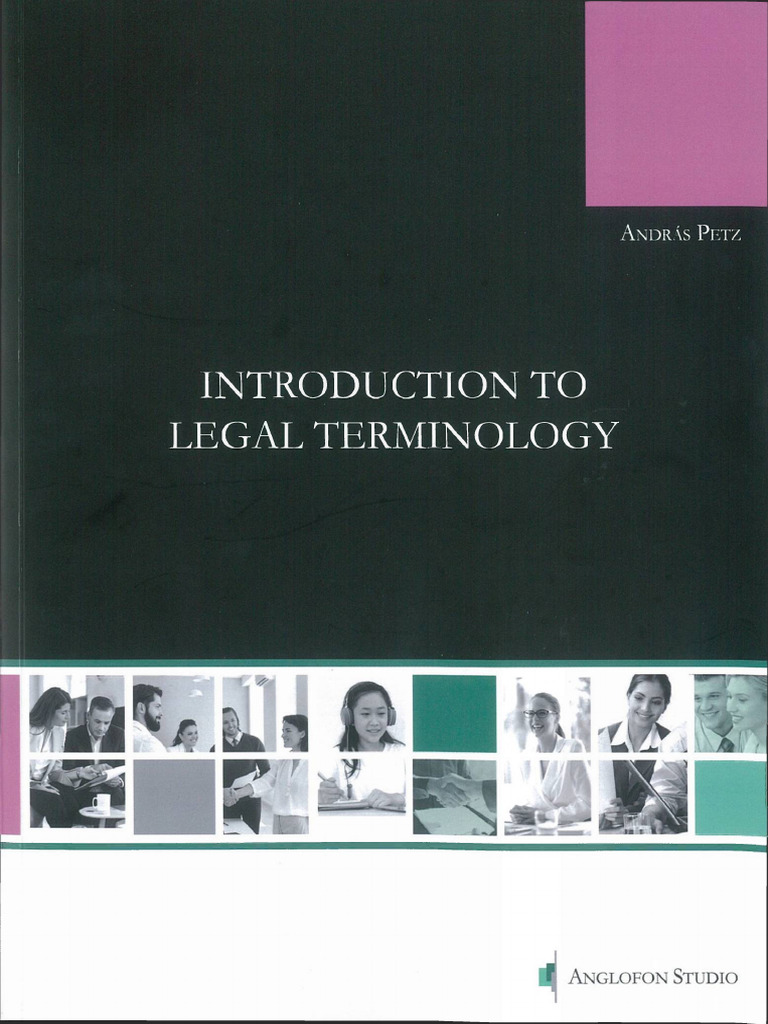 Petz András - Introduction To Legal Terminology (2023) | Download Free ...