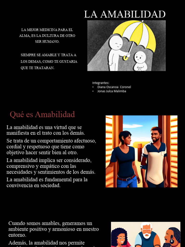 La Amabilidad: Virtud y Beneficios | PDF