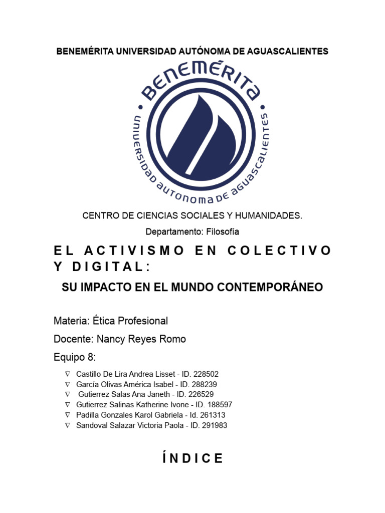 Activismo en Redes Sociales y su Impacto | PDF | Activismo