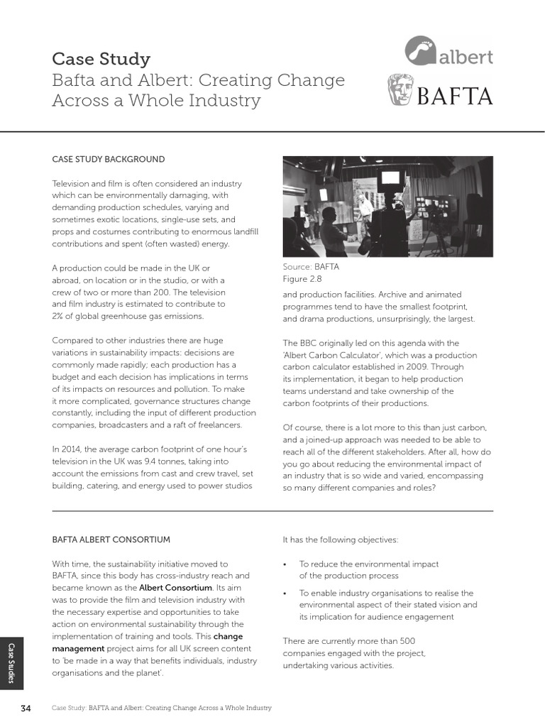 Bafta and Albert | PDF | Sustainability | Carbon Footprint
