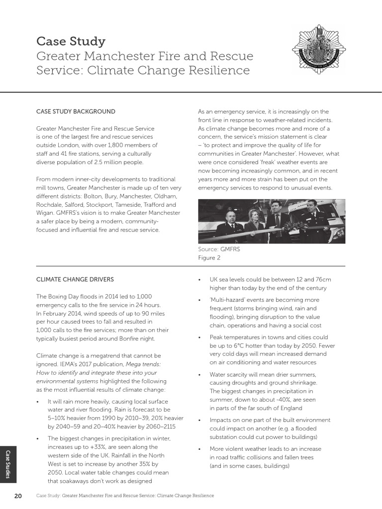 Greater Manchester Fire and Rescue Service | PDF | Sustainability ...