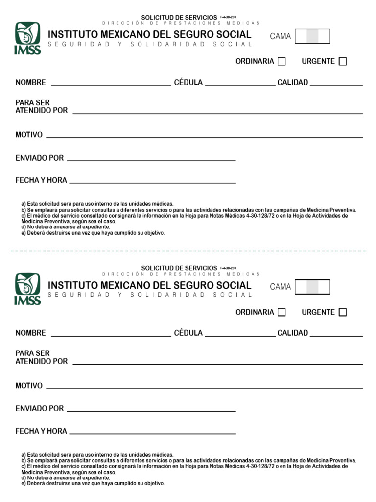 Formato 4-30-200 | PDF