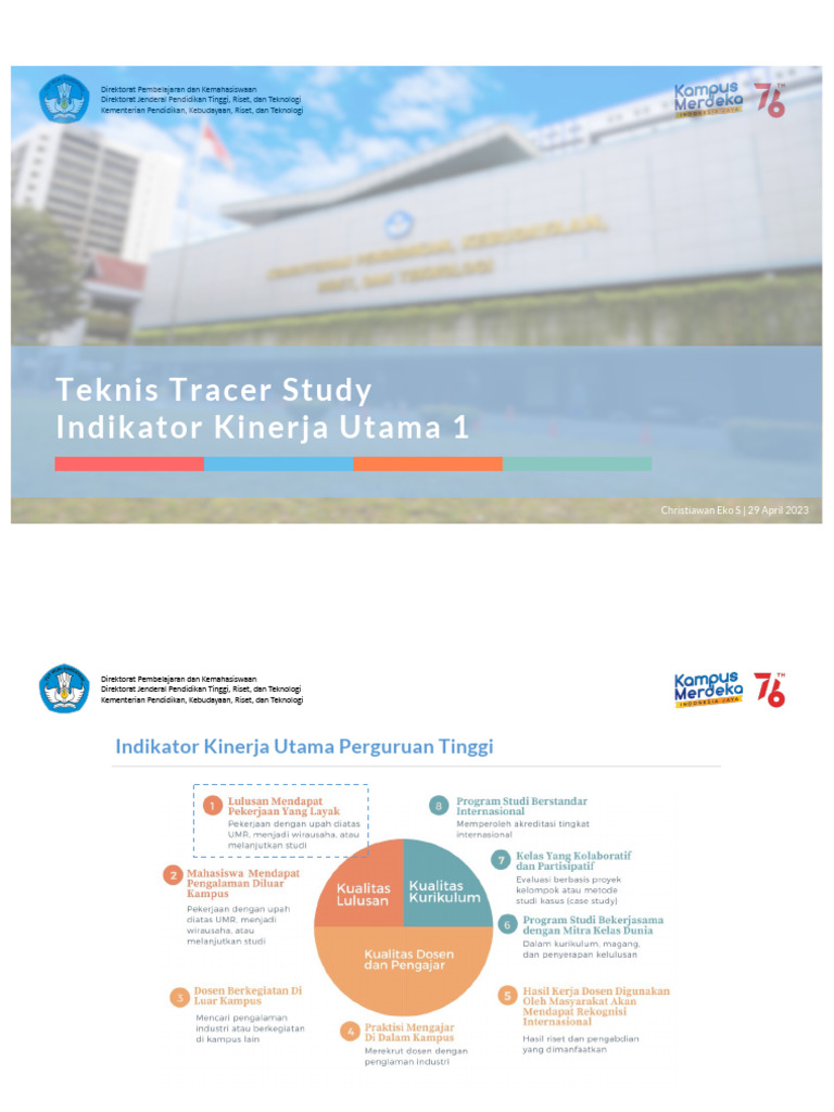 Panduan Pelaporan Tracer Study Dikti | PDF | Komputer