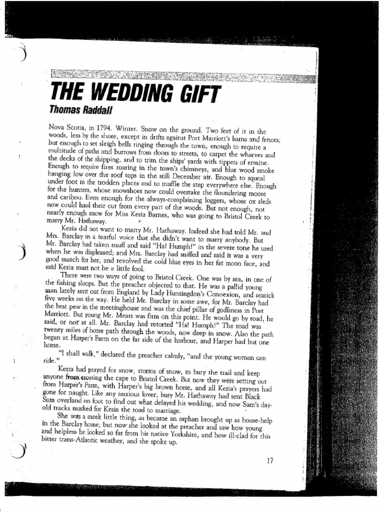 The Wedding Gift | PDF