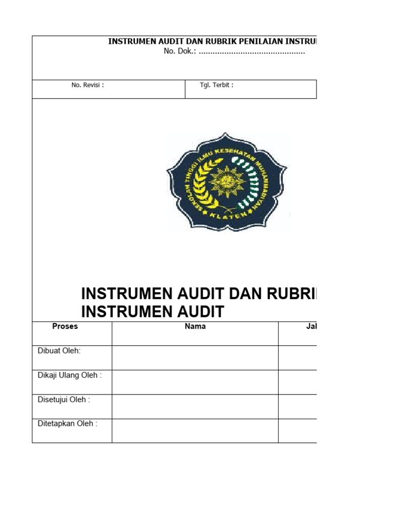 Instrumen Ami Kriteria 4 Pdf