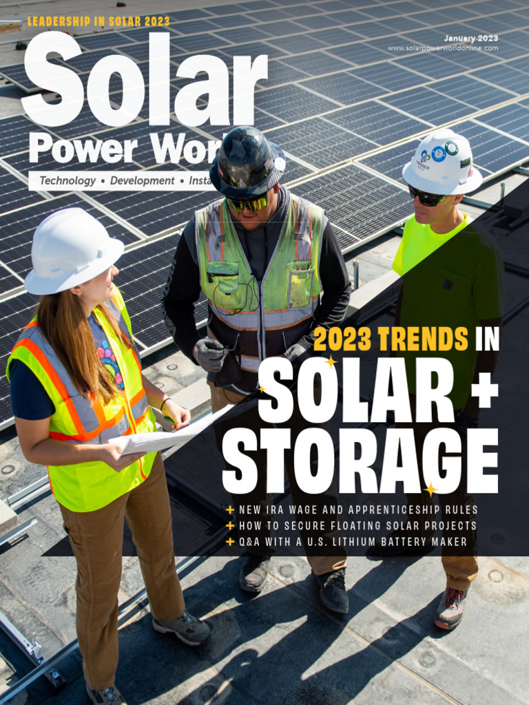 Solar Power World January 2023 v2 | PDF | Apprenticeship | Employment