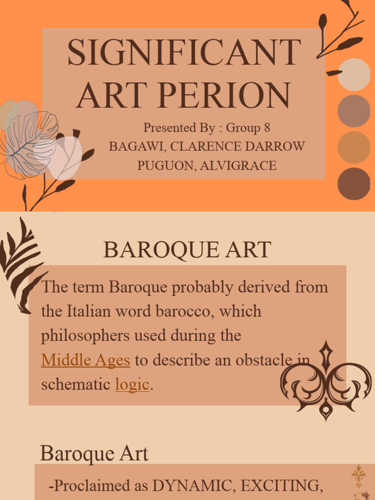Art Baroque Presentation' | PDF | Art