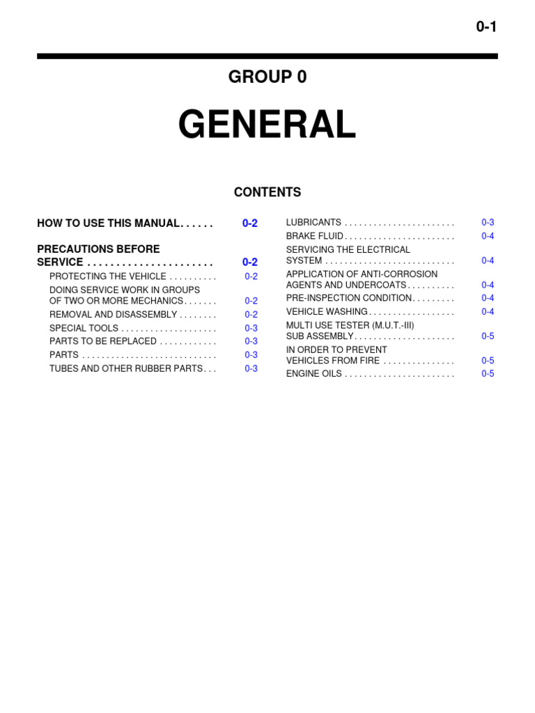 4n15 Workshop Manual | PDF | Transmission (Mechanics) | Paint