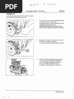 OM616 Engine Repair Manual | PDF | Cylinder (Engine) | Pump