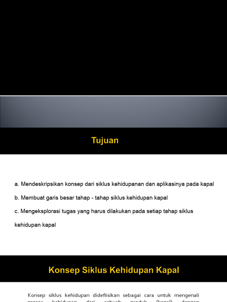 Ship Life Cycle | PDF