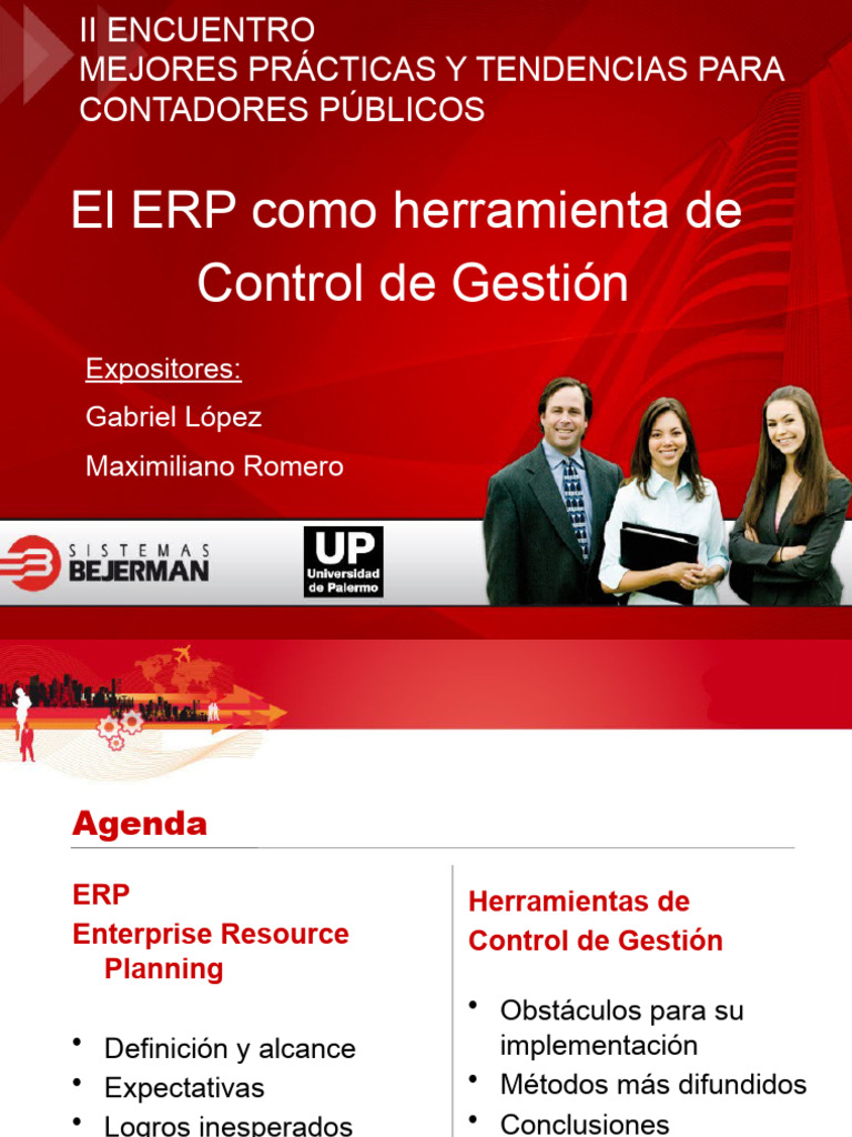 Presentación Bejerman | Descargar gratis PDF | Presupuesto | Planificación