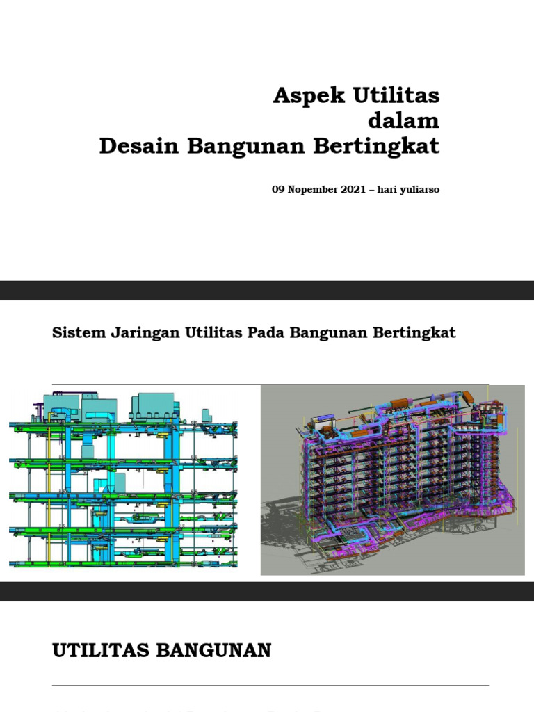 Sistem Utilitas Bangunan Tinggi | PDF