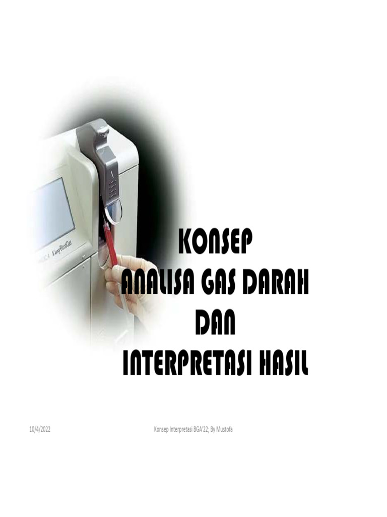 Interpretasi Analisa Gas Darah BGA | PDF