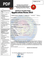 Application Form For Psa Temporary Pass: Instructions To The Applicant ...