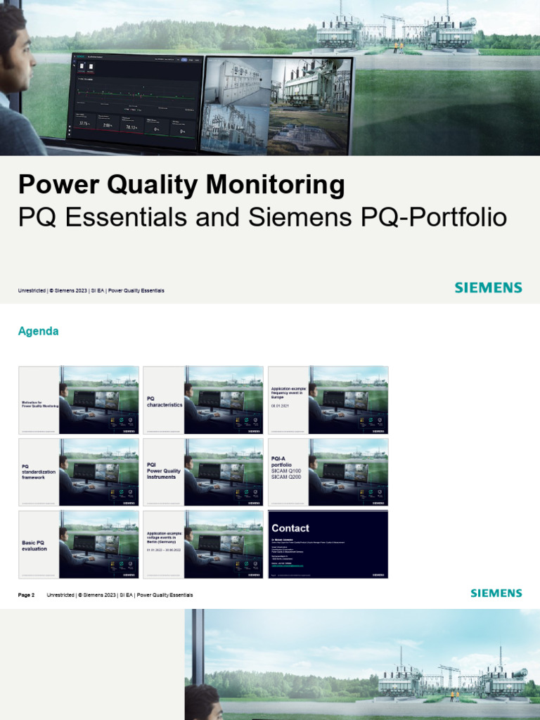 PQ Essentials Presentation | PDF | Electric Power | Electromagnetism
