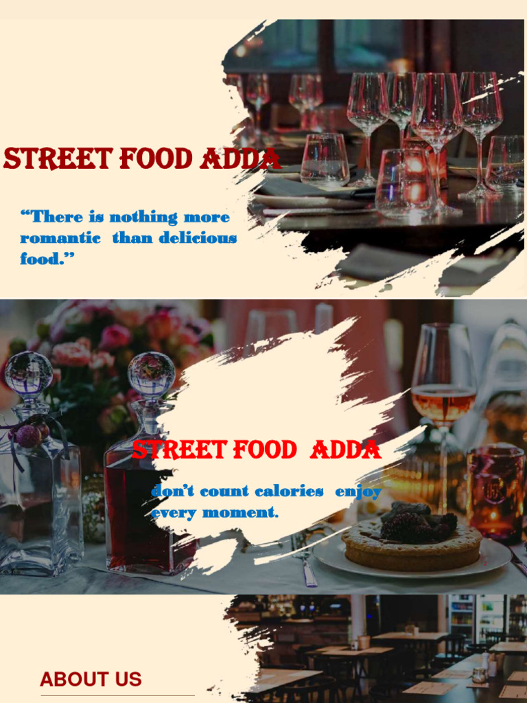 Business Plan | PDF | Restaurants | Menu