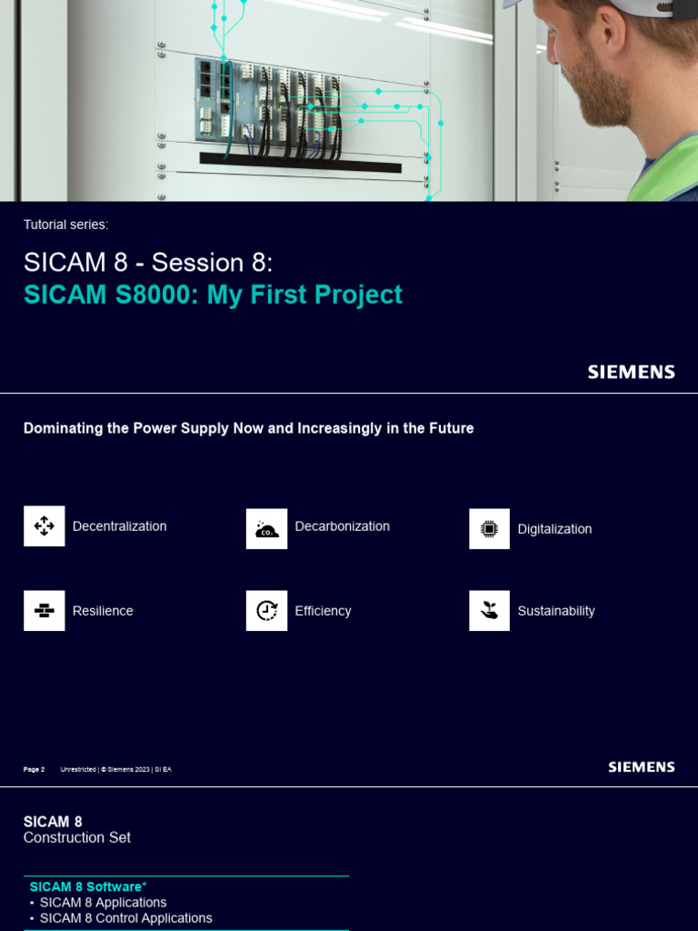 8-SICAM S8000 My First Project - Presentation | Download Free PDF ...