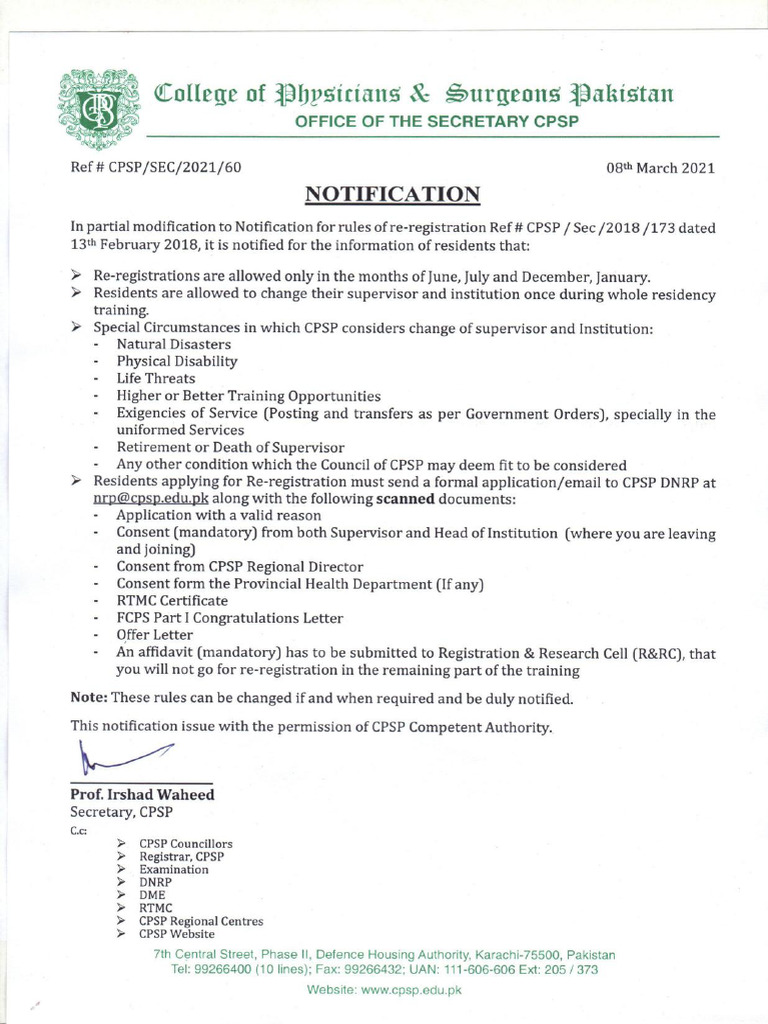 CPSP Sec 2021 60 | PDF