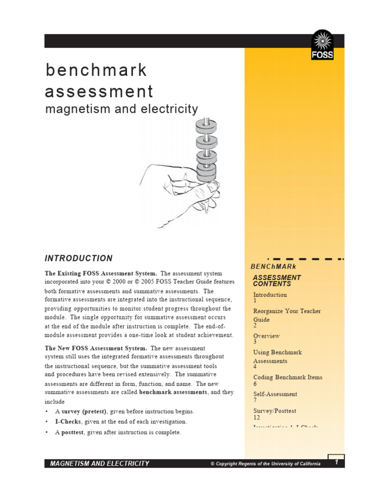 4th Grade Magnetism Electricity CP Key WP | PDF | Educational ...