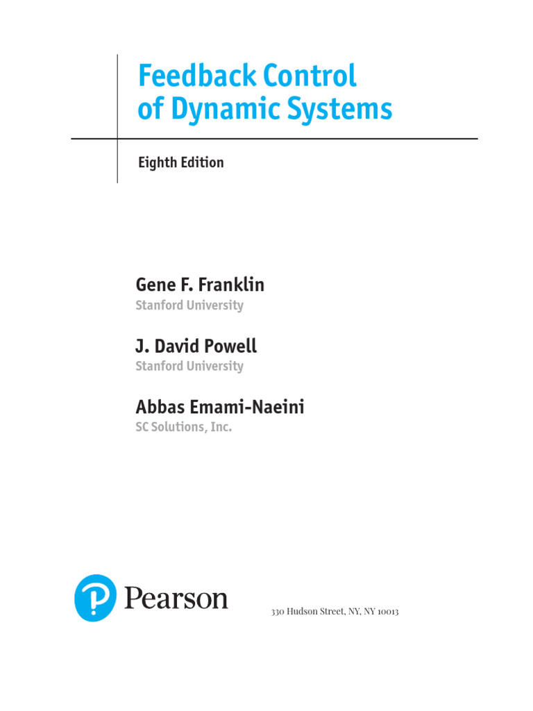 TableofContents FPE8e | Download Free PDF | Control Theory | Systems Engineering