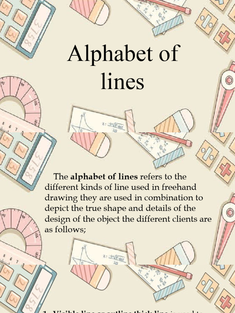 Lesson 4.3 Alphabet of Lines | PDF